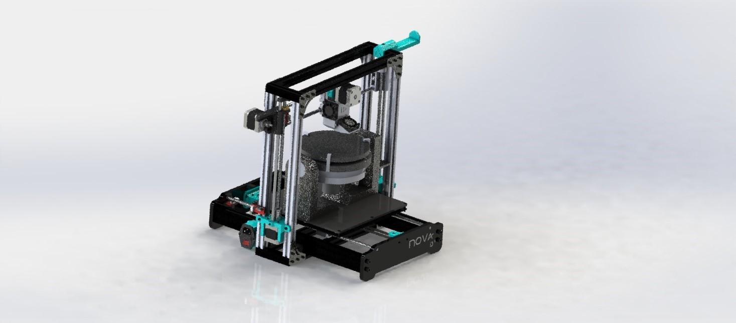 Five Axis 3D Printer (Mechanical Construction, CAD Model) - Technorama ...